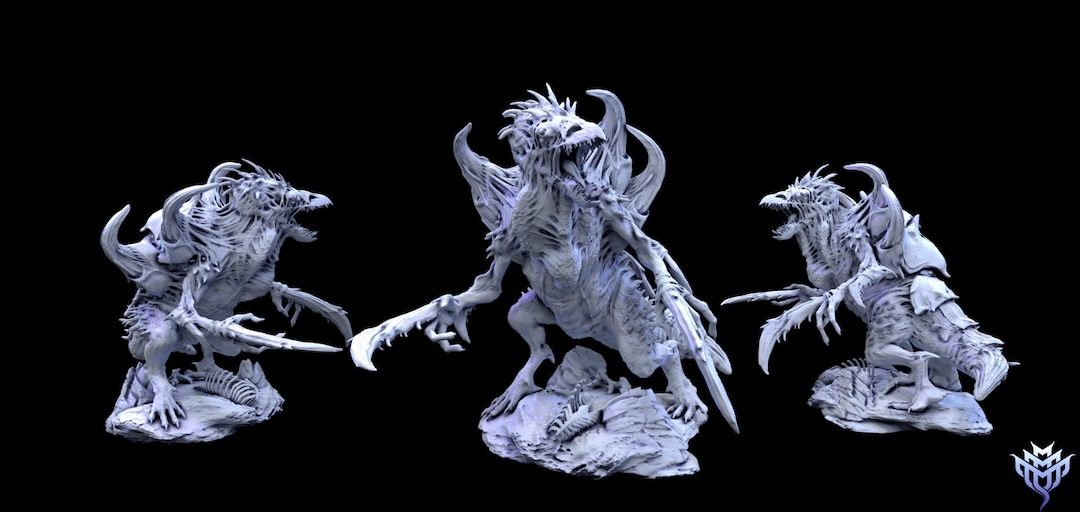 Hook Horror (2 Poses) 50mm Base | Miniature for Table Top Games | Resin ...