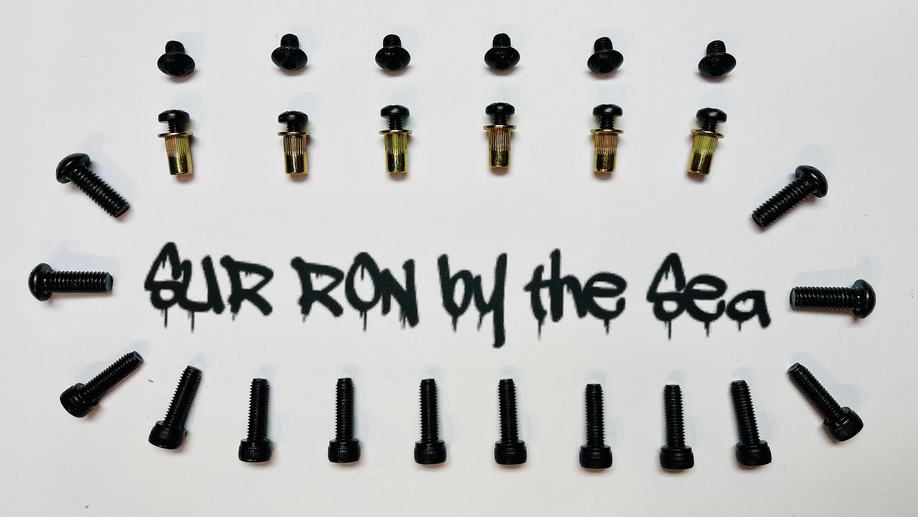 DNM USD-8 Volcano OEM Fork Bolt Kit (18-8 Stainless Steel 304) - Surron ...