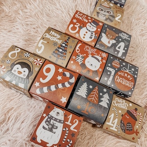 12 Days of Advent Countdown Calendar | Handmade Self Care Items ...