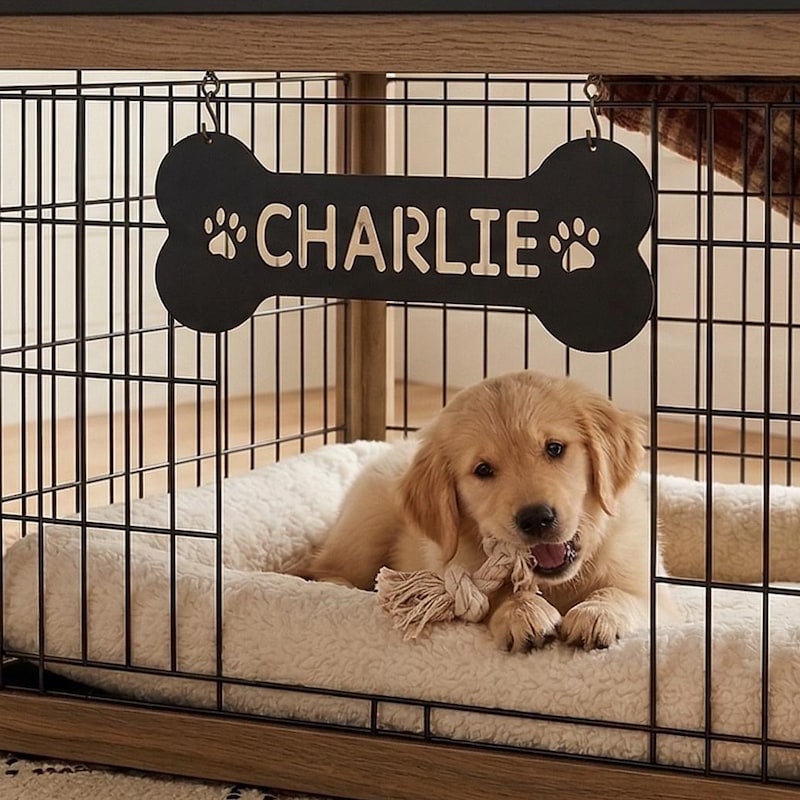Dog Bed Collar Personalized - Etsy