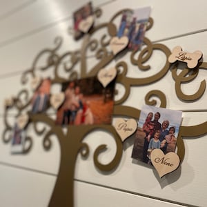Large Family Tree Wall Hanging Custom Family Tree Metal - Etsy