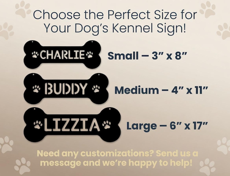 Personalized Dog House Name Tag – Custom Metal Pet Name Plate for ...