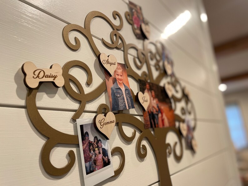 Large Family Tree Wall Hanging Custom Family Tree Metal - Etsy