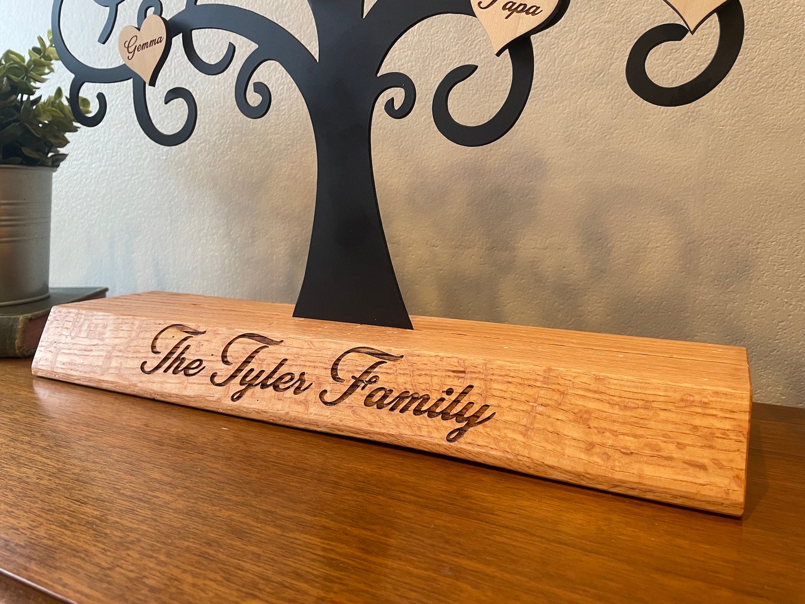 Interchangeable Family Tree Custom Family Tree My Family - Etsy
