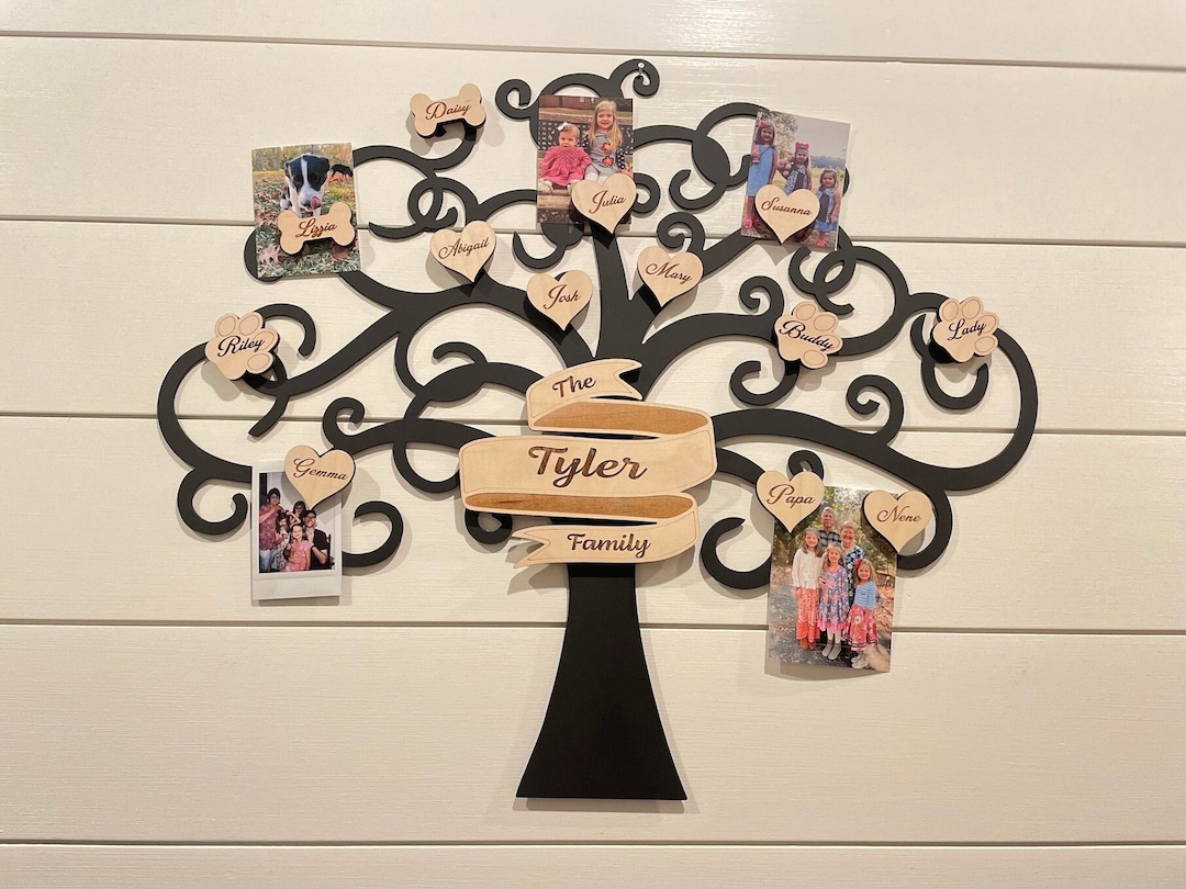 Magnetic Wall Tree, Picture Holder Tree, Magnetic Photo Tree, Photo ...