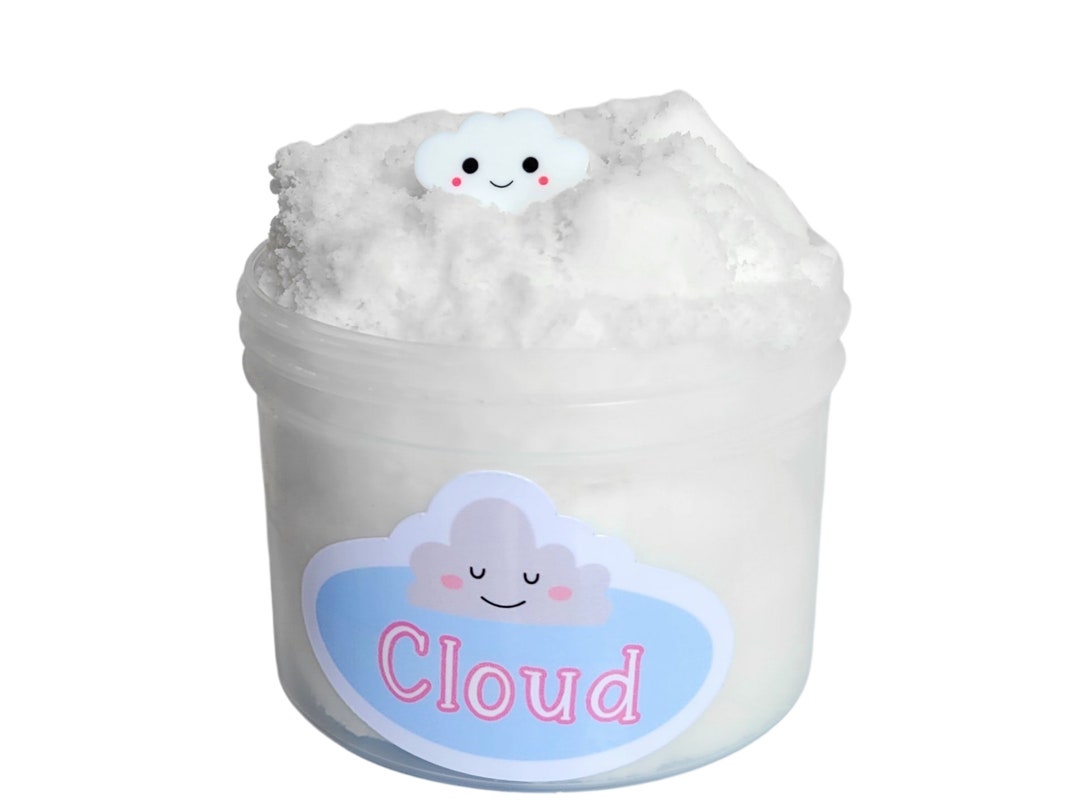 Scented Cloud Slime, Cloud Slime, Slime Shop, Custom Cloud Slime, Soft ...