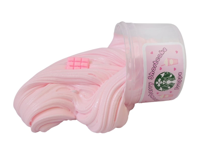 Strawberry Shortcake Frappe Butter Slime: DIY Slime Kit (6oz) - Etsy