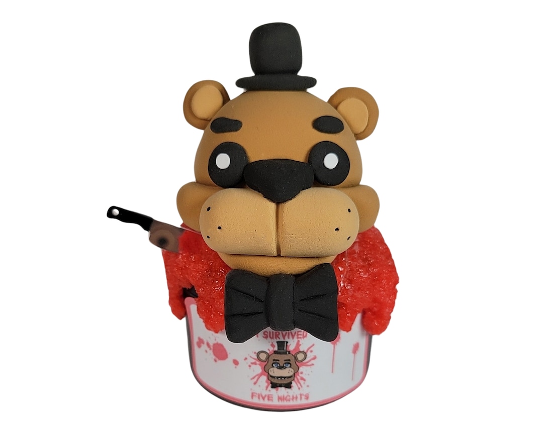 Freddy Diy Clay Butter Scented Slime, Fnaf Gifts for Kids, Fazbear ...