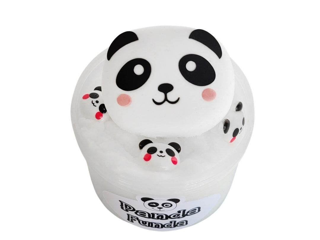 Panda Icee Slime, DIY Clay Slime, Cloud Dough Slime, Scented Slime ...