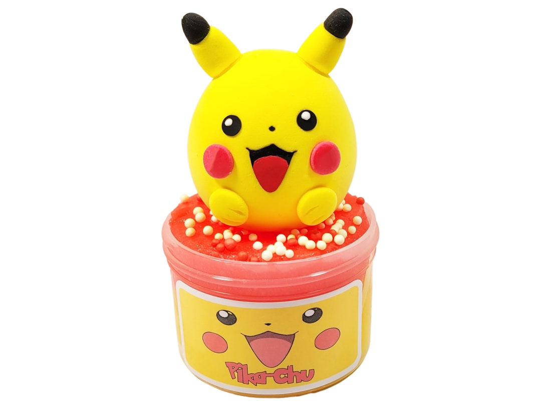 Pika Chu Icee Slime: DIY Clay Slime Kit, Sensory Toy (6oz) - Etsy