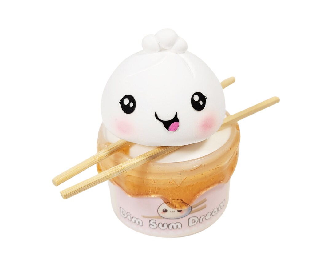 Dumpling Food Slime Kit, Dim Sum Slime, Slime, Slime Shop, Diy Clay ...