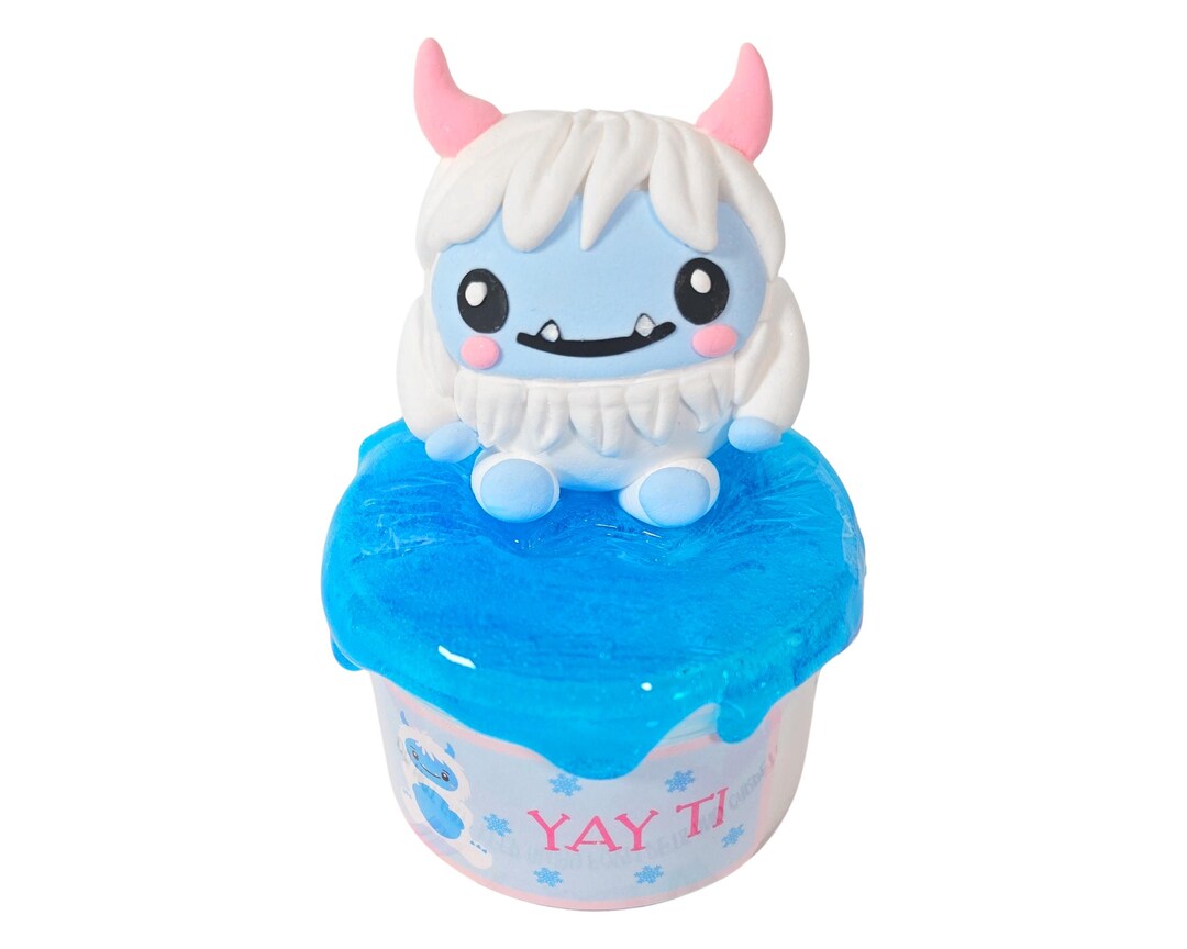 Cute Yeti Slime, Clay Slime, Icee Slime, Slime Shop, Slime, Slime for ...