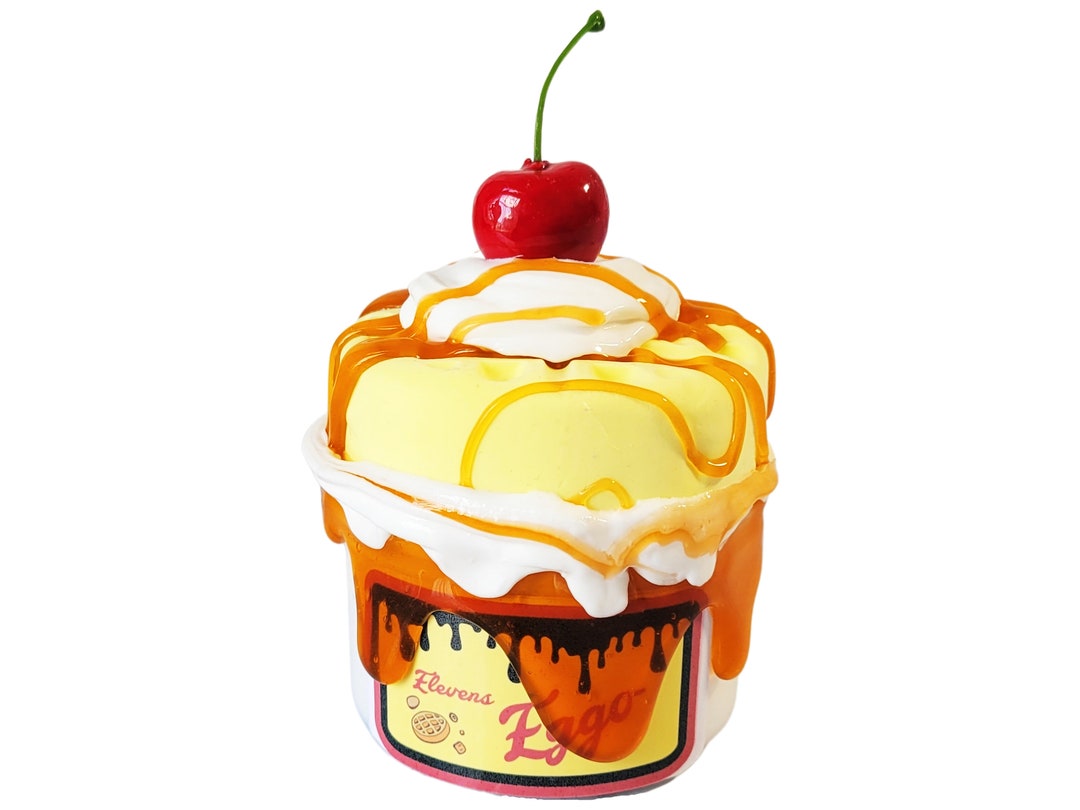Elevens Eggo Waffle Butter DIY Clay Slime, Stranger Slime, Things Slime ...