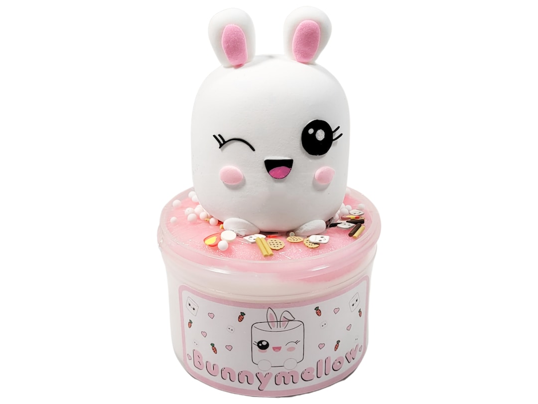Slime, Slime Kit, Slime Shop, Bunny Butter Slime, Cute Slime, Clay ...