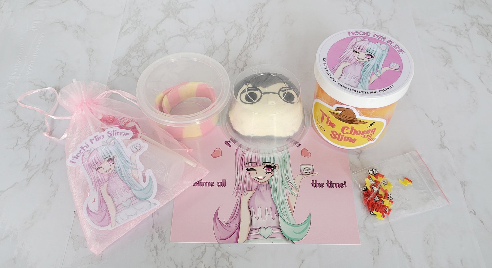 Wizard Slime Scented Custom Slime Harry Gifts Slime Shop - Etsy