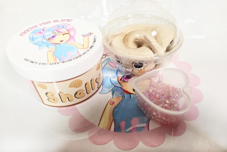 Sea Shelly Birthday Slime: DIY Clay Slime Kit - Etsy