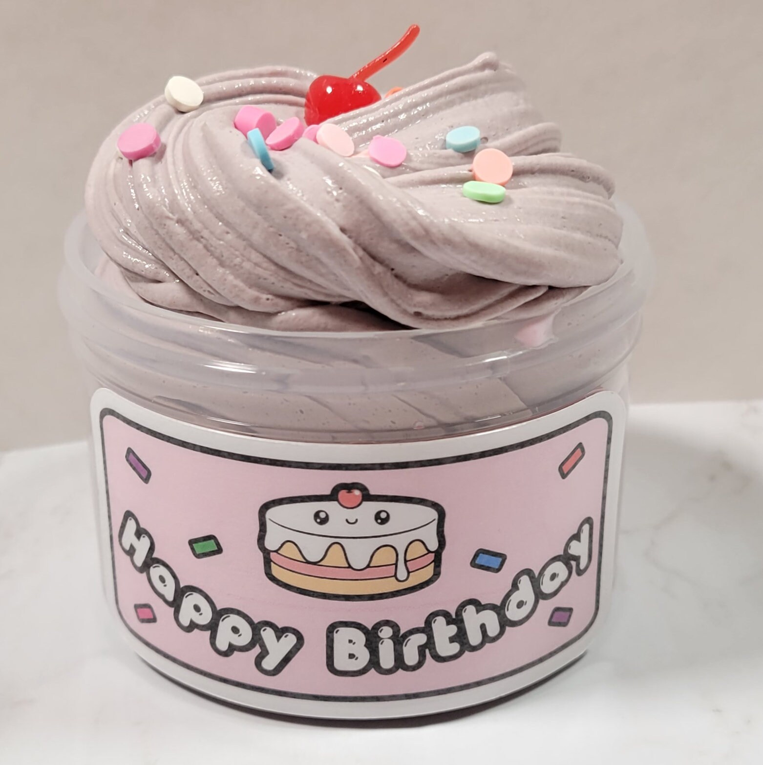 Comic Birthday Cake Diy Slime Kit Birthday Cake Slime Diy - Etsy Australia