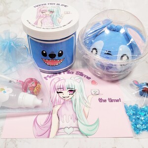 Blue Alien Icee Slime: DIY Clay Slime Kit (6oz) - Etsy