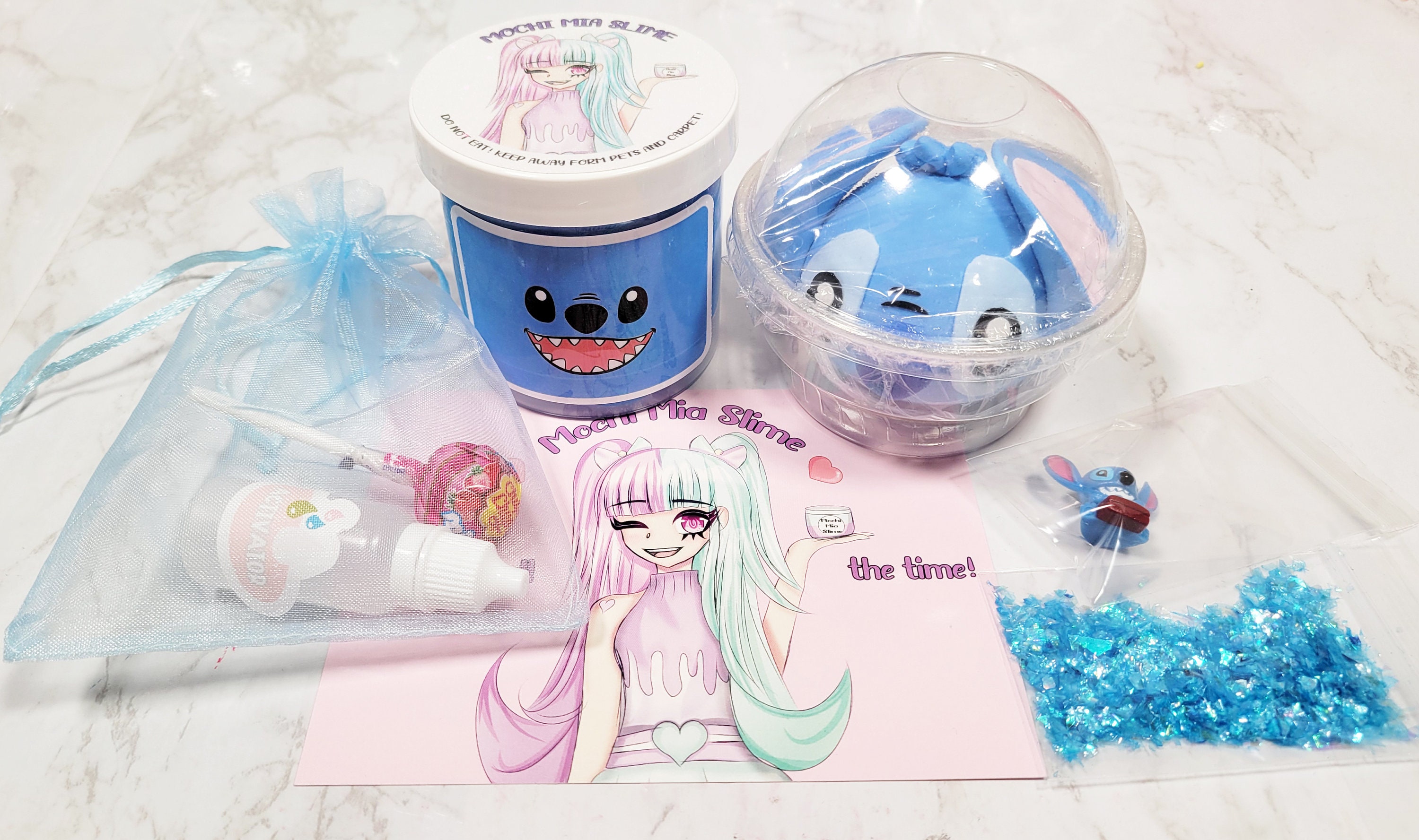 Blue Alien Icee Slime: DIY Clay Slime Kit (6oz) - Etsy Australia