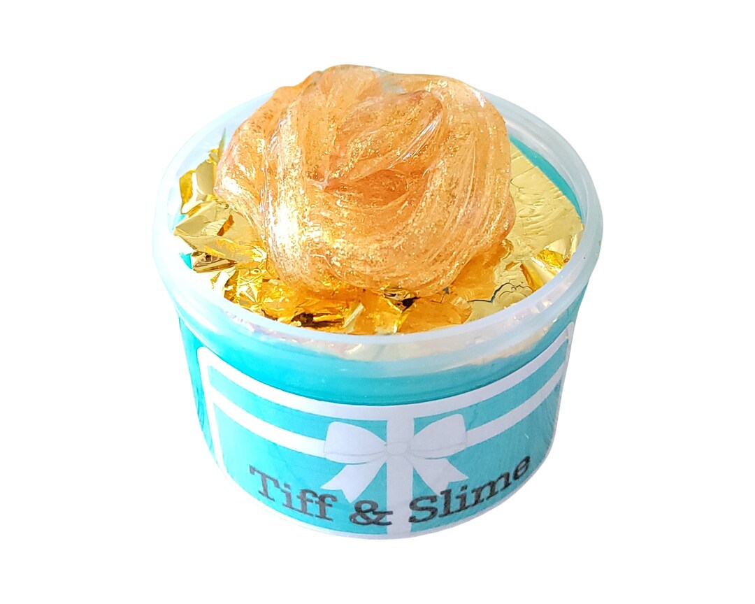 Clear Gold Slime, Butter Slime, Slime Shops, Scented Slime, Slime ...