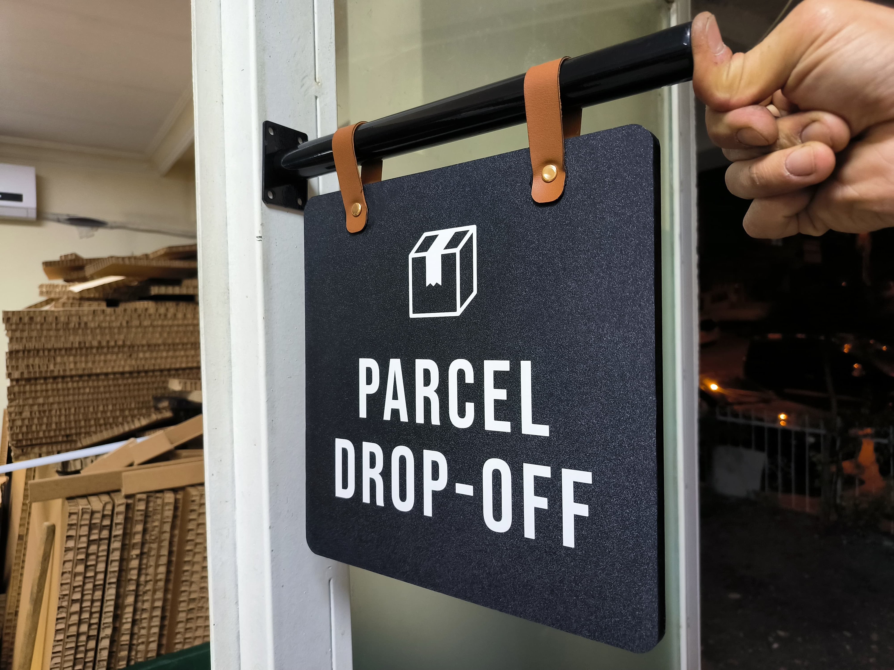 Hanging Blade Sign, Minimal Blade Sign, Custom Blade Sign, Custom Sign ...