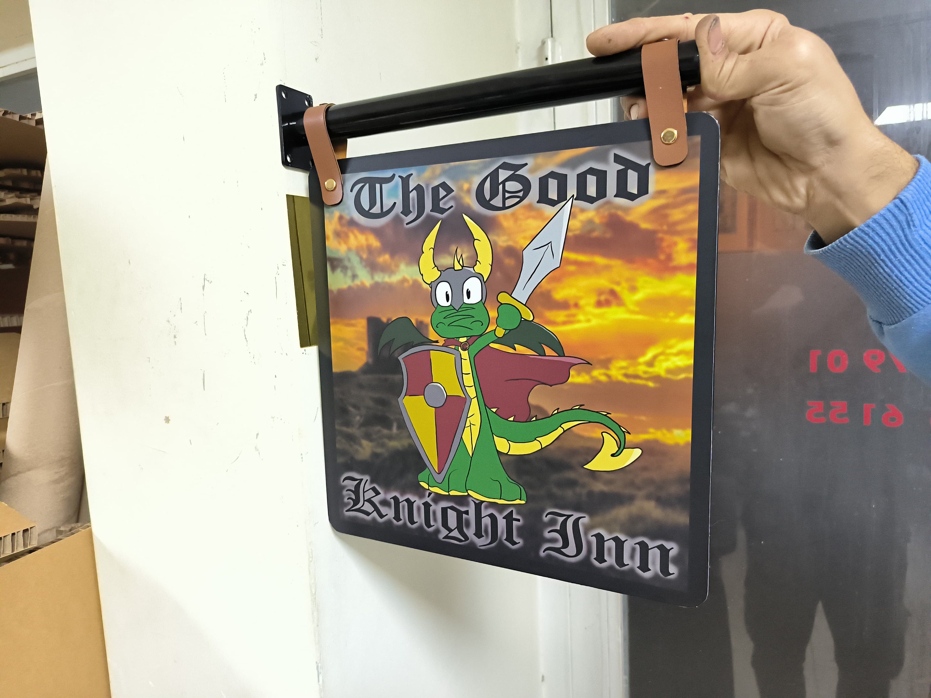 Custom Hanging Sign | Blade Sign | Custom Blade Sign | Hanging Sign ...