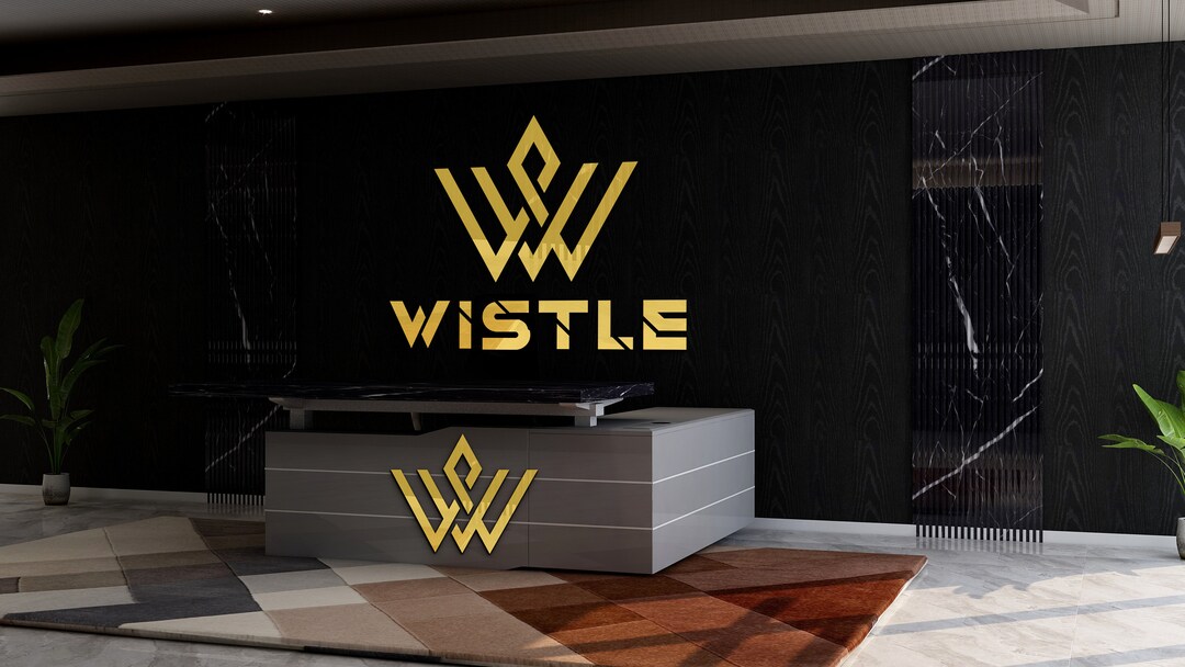 Custom Reception Sign, Acrylic Office Sign, 3D Business Logo, Custom ...