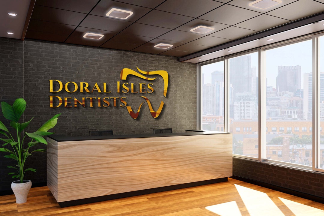 Custom Dental Sign, Acrylic Dentist Office Sign, 3D Dental Logo, Custom ...