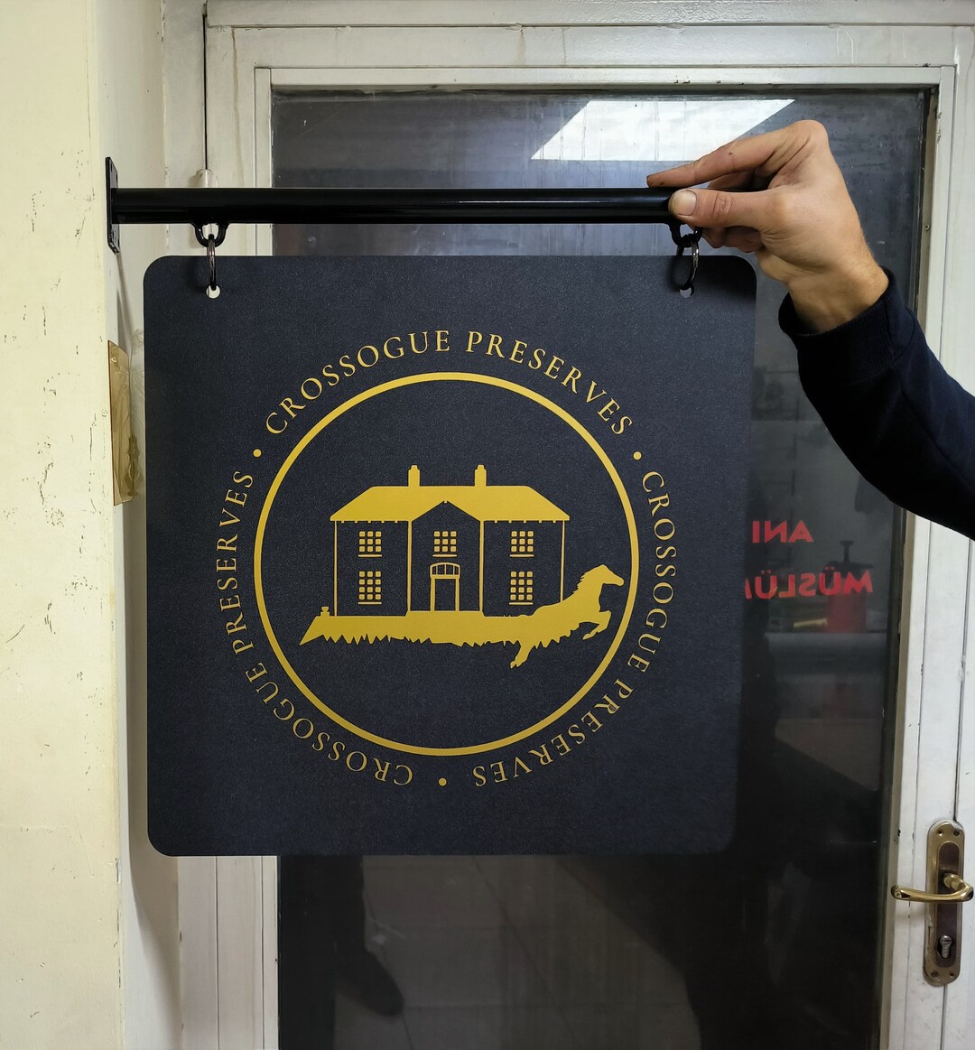 Hanging Blade Sign, Minimal Blade Sign, Custom Blade Sign, Custom Sign ...