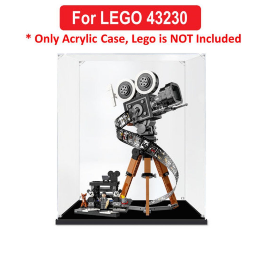 Acrylic Display Case for LEGO 43230 Disney Tribute Camera Figure ...