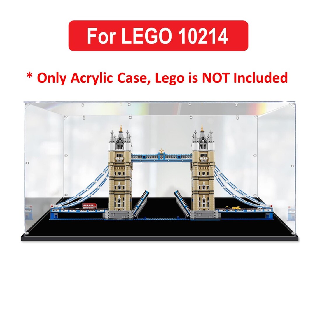Acrylic Display Case for LEGO 10214 Creator Expert Tower Bridge Figure ...