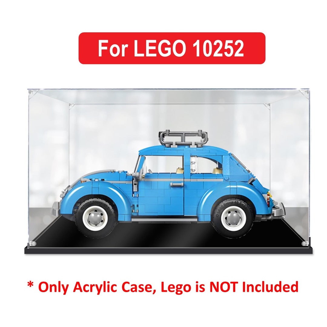 Acrylic Display Case for LEGO 10252 CREATOR Volkswagen Beetle Figure ...