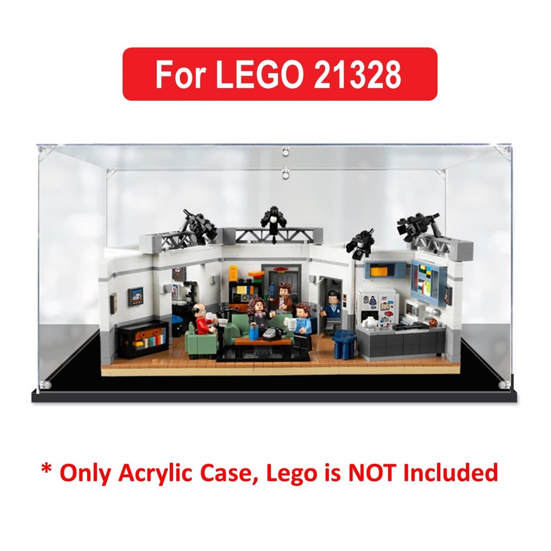 Acrylic Display Case for LEGO 21328 Ideas Seinfeld Figure Storage Box ...