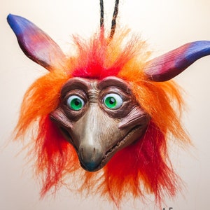 fiery labyrinth mask