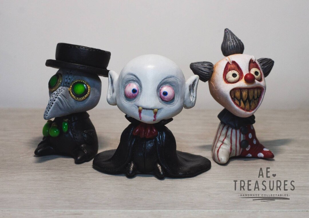 Miniature Horror Characters / Horror Characters / Horror Figures ...