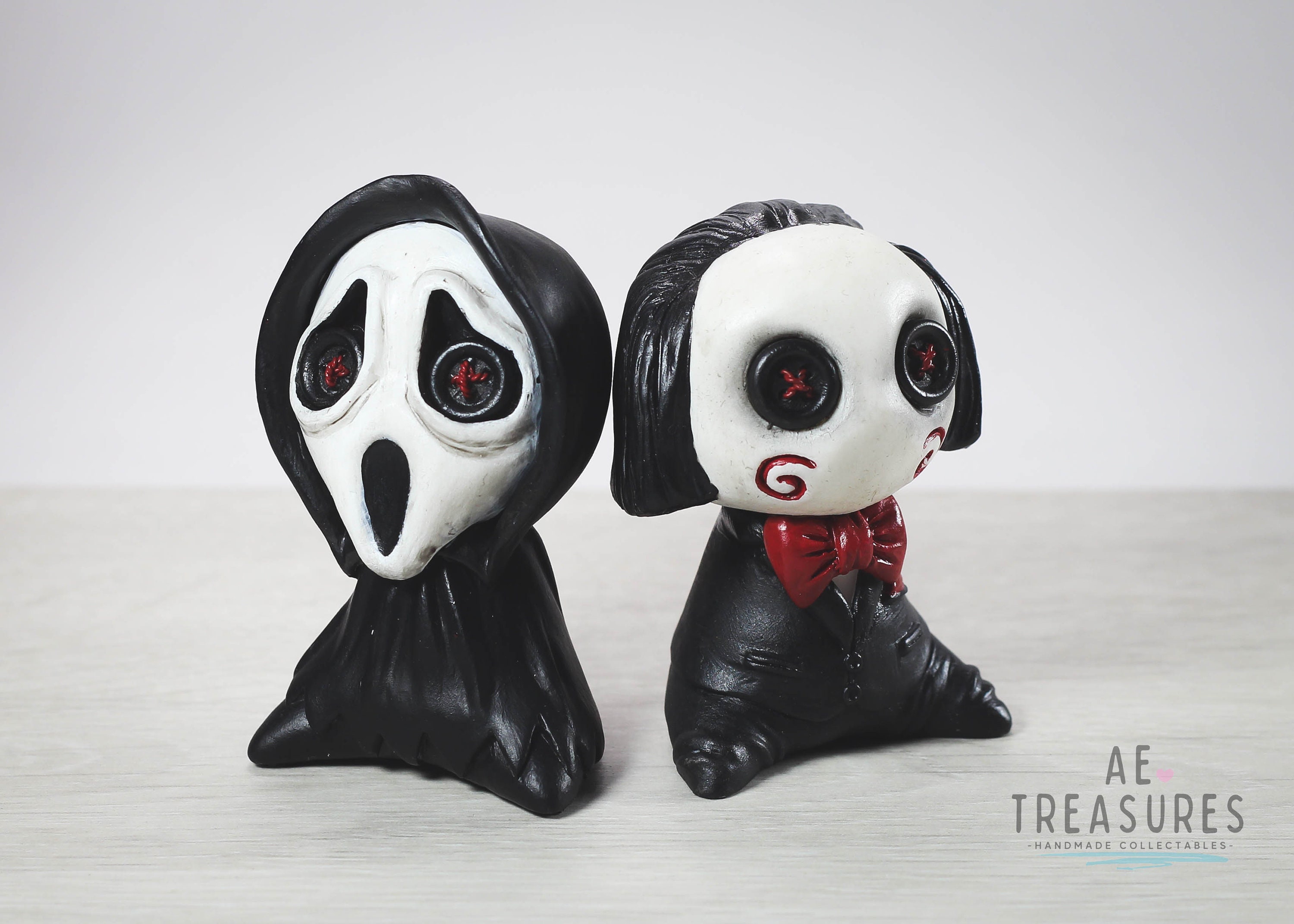 Mini Horror Figures / Horror Figures / Inspired by Scream / Inspired by ...