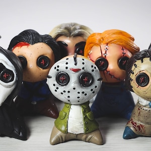 Mini Horror Figurines / Fanart / Horror Characters / Inspired by ...