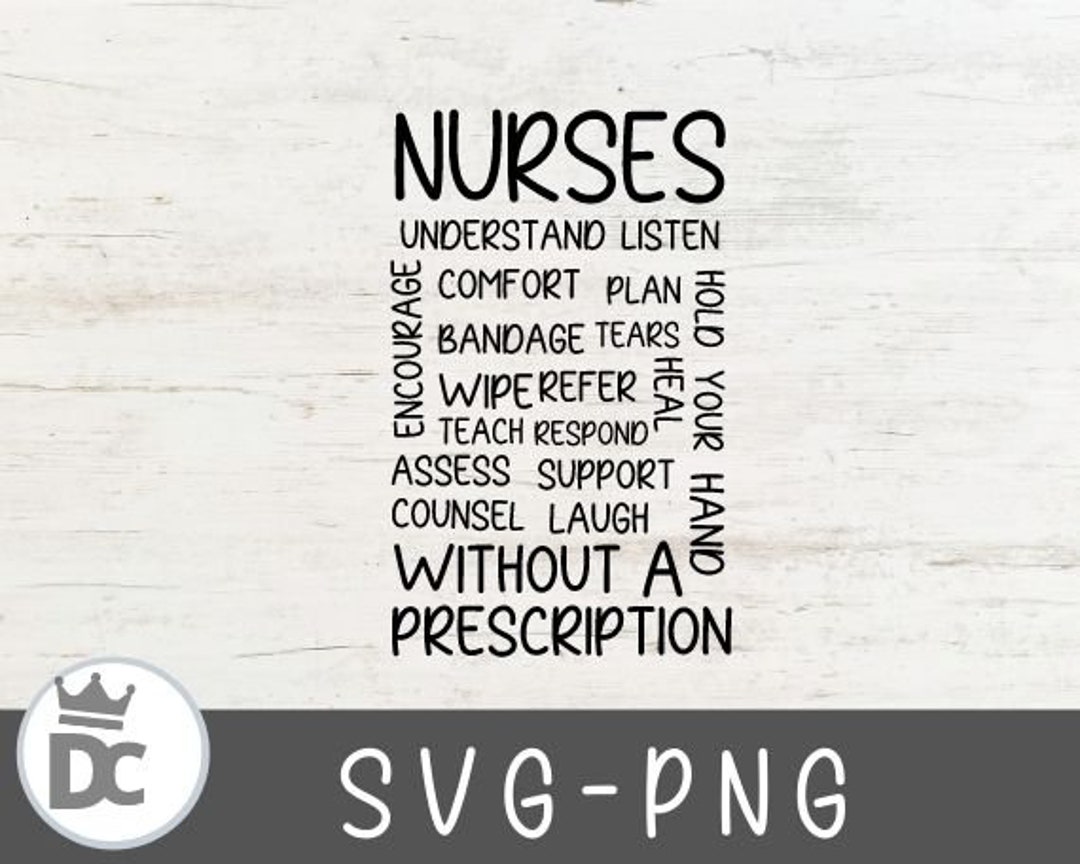Nurse SVG Bundle Cut Files for Cricut Silhouette Nurse - Etsy Israel