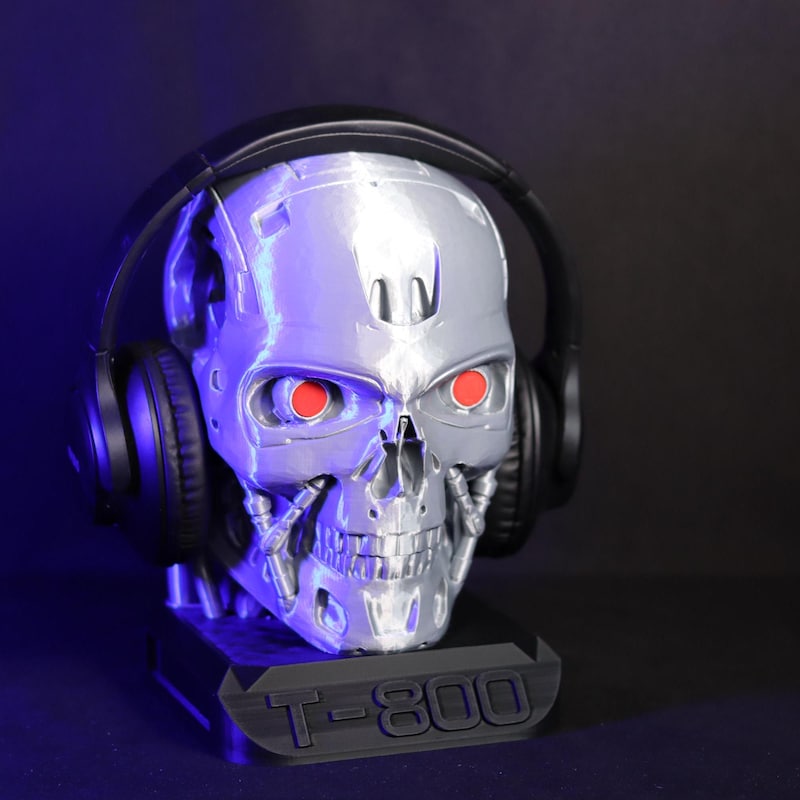 Terminator Skull - Etsy
