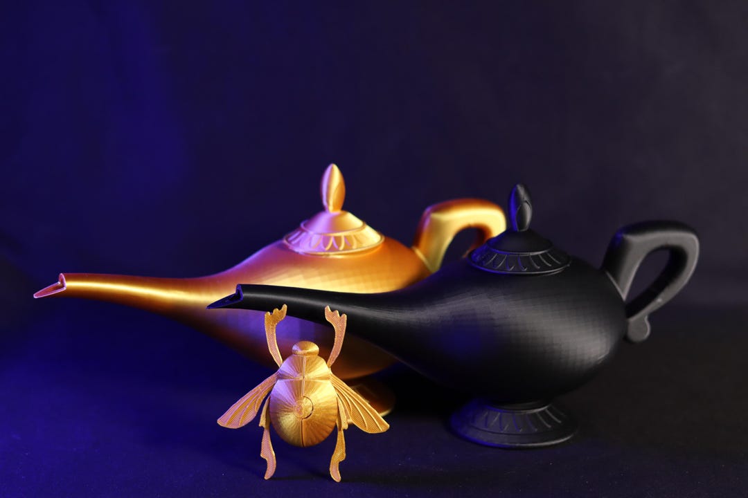 Magic Lamp From Aladdin 3D Printed - Etsy
