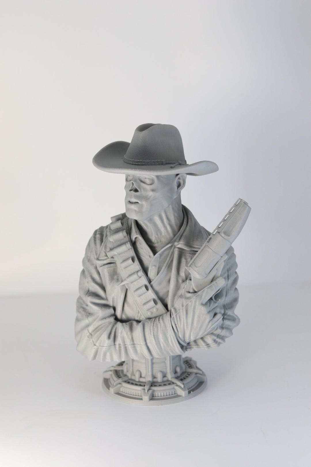 Ghoul Bust Detailed Fallout Decor High Quality Post-apocalyptic ...