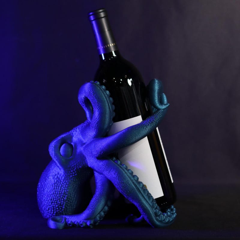 Octopus Wine Glass - Etsy
