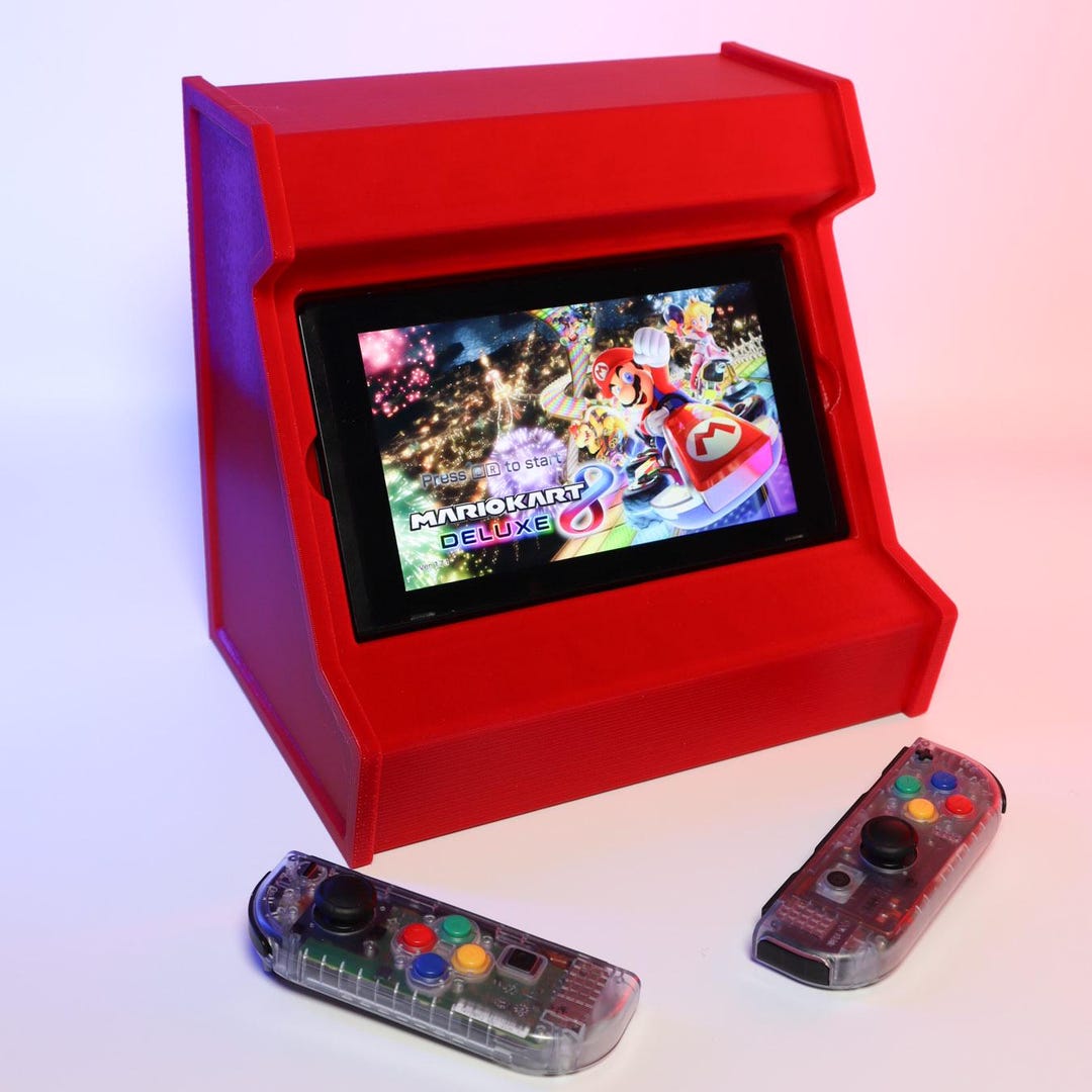 Nintendo Switch Arcade Stand Retro Gaming Accessory Portable Console ...