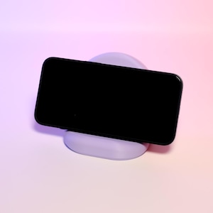 Cute Minimal Phone Holder Stylish Desk Accessory Compact Stand Modern ...