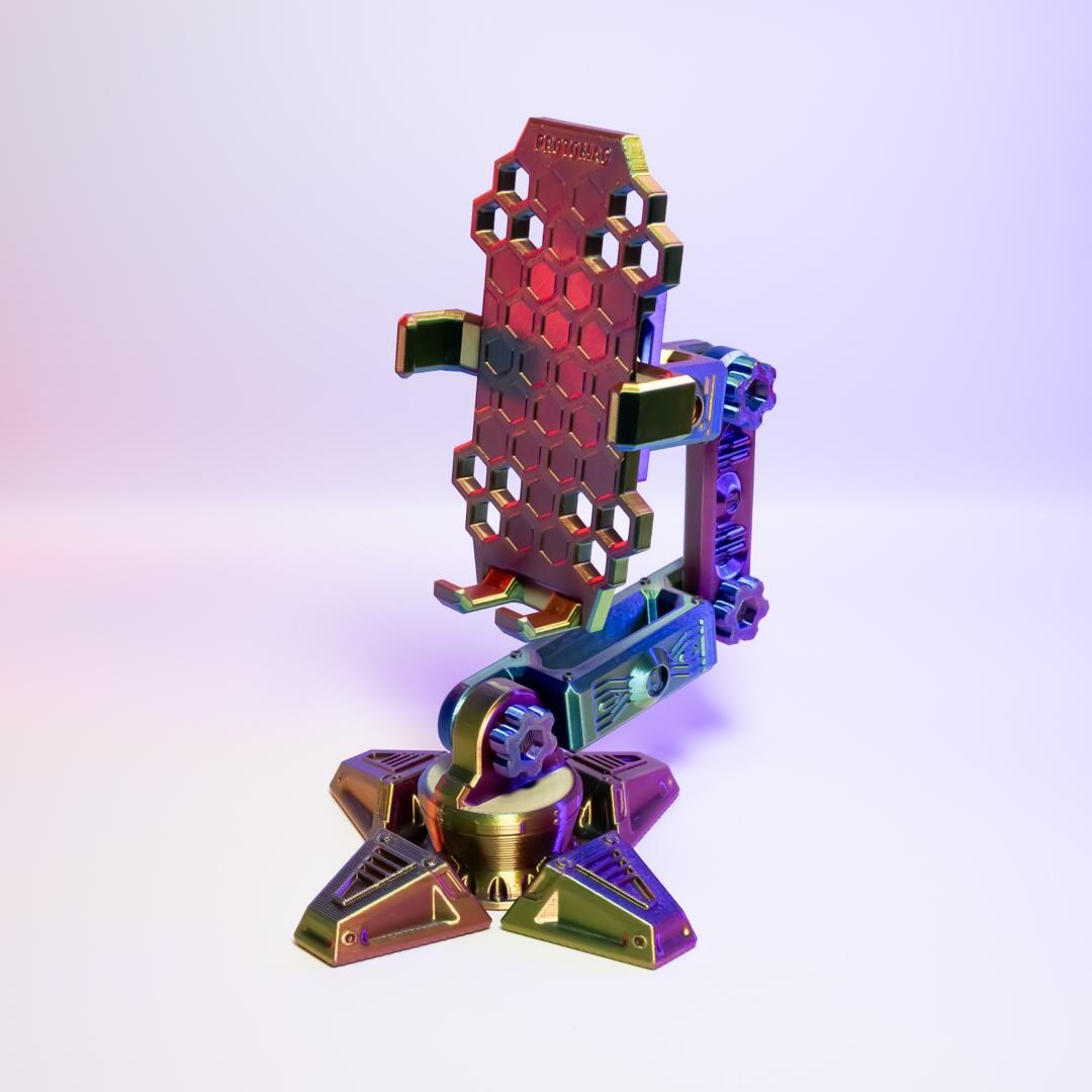 Roboarm Phone Holder Futuristic Desk Accessory Modern Phone Stand ...