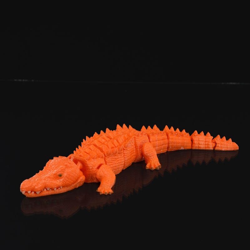 Crocodile Toy - Etsy