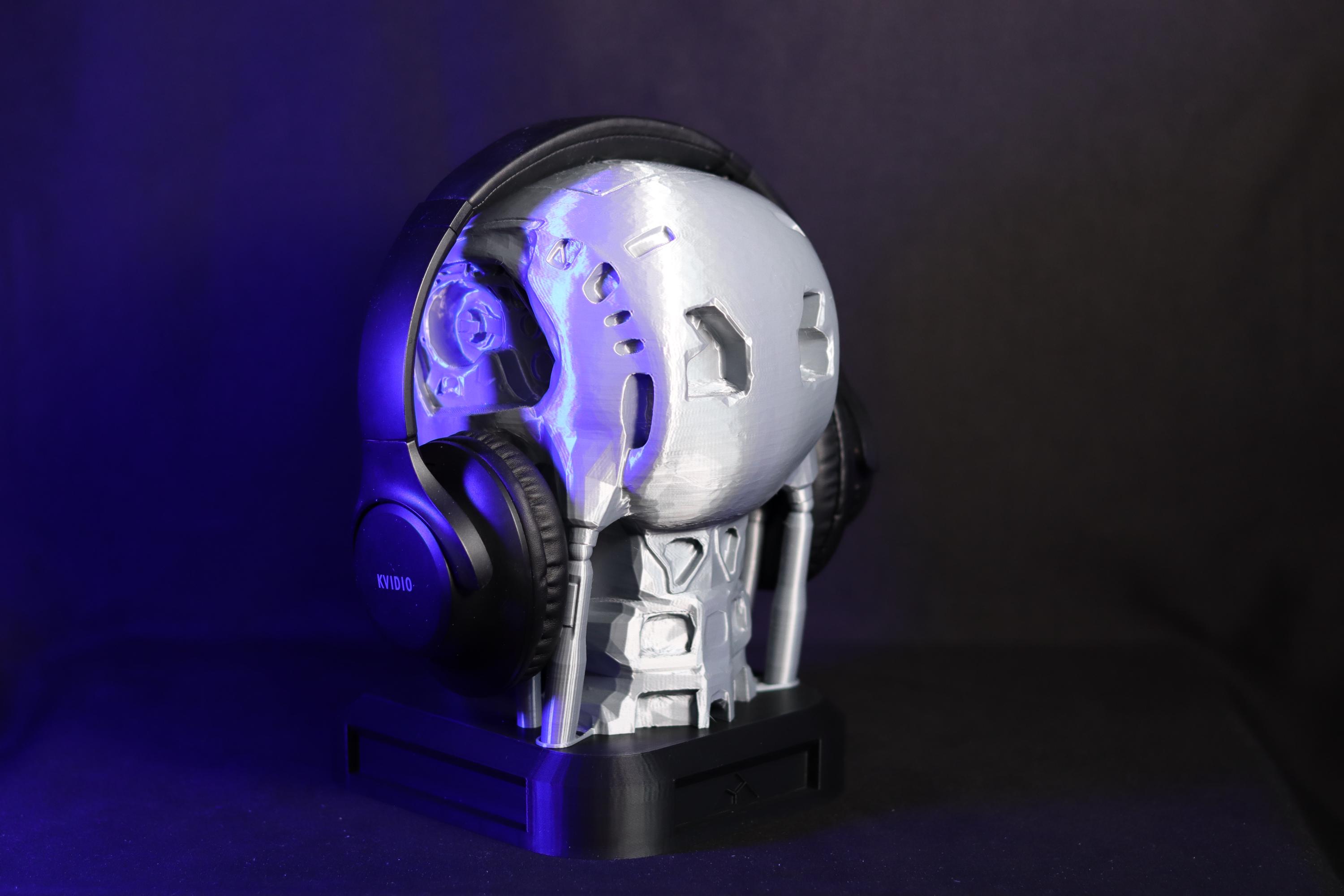 Terminator Endoskeleton Headphone Holder Unique Gamer Gift Idea Sci-fi ...