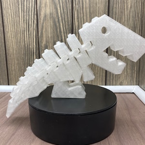 STL Files Flexi Rex With Stronger Links 3D Printable Flexible Dinosaur ...