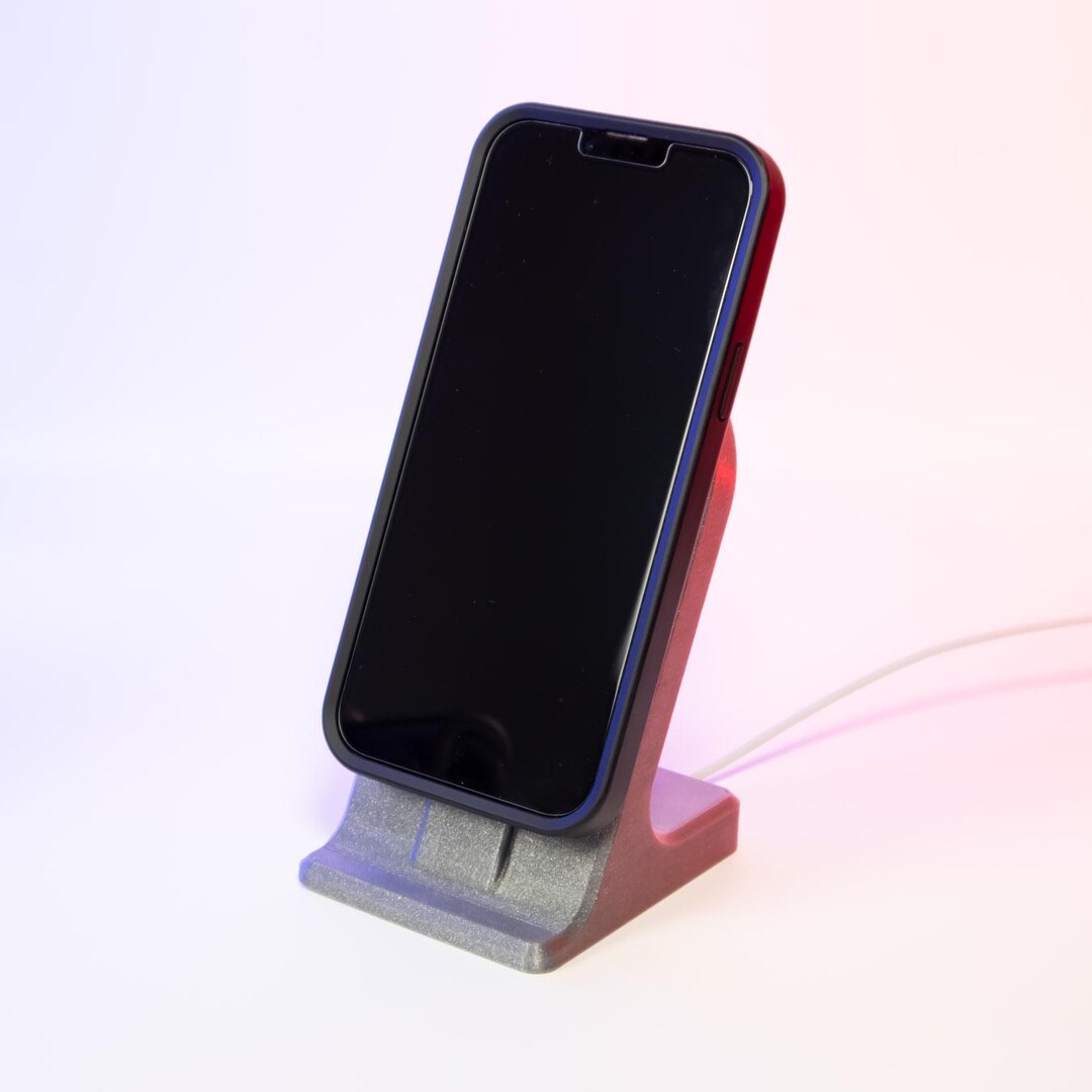 Tall Magsafe Stand Elevated Magnetic Phone Holder Sleek Charging Stand ...