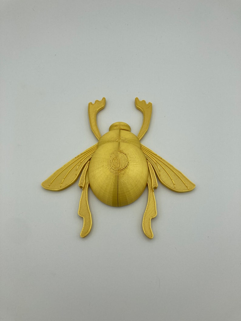 Golden Scarab Beetle Charm for Aladdin Enthusiasts Egyptian-inspired ...